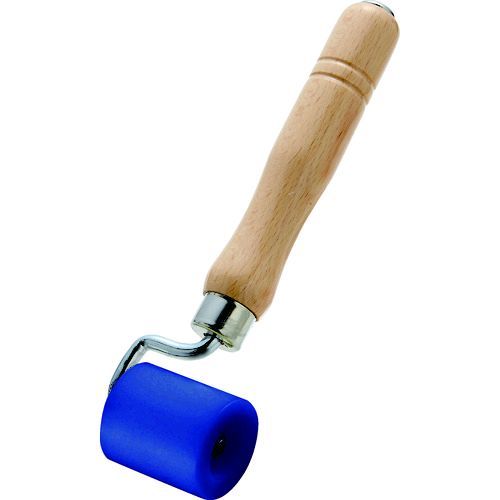 【特長】●シリコンのため、塗料が付着しても手で剥がすことが出来ます。●ベアリング入なので回転が滑らかです。【用途】●壁紙の押さえに。【仕様】●ローラー径(mm)：35●幅(mm)：75●硬度：80●柄長さ(mm)：140【仕様2】●ベアリン...