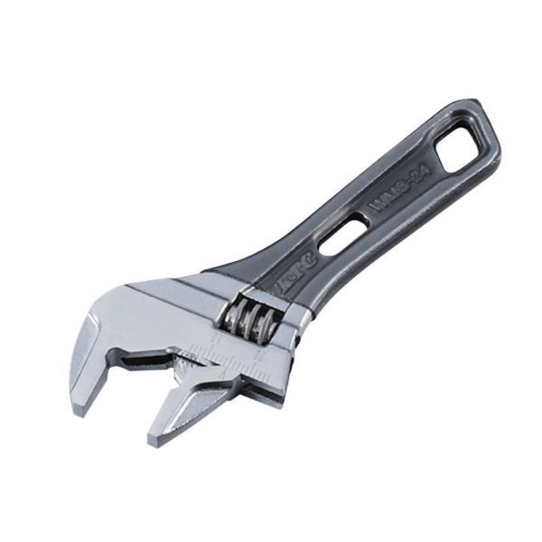 【商品説明】●適応二面幅(mm)：6〜24●ヘッド部先端厚み(T1；mm)：4.8●ヘッド部厚み(T2；mm)：9.4●ヘッド部幅(B；mm)：47●全長(L；mm)：117●重量(g)：80●ショートボディで狭い場所での使用が可能です。●...