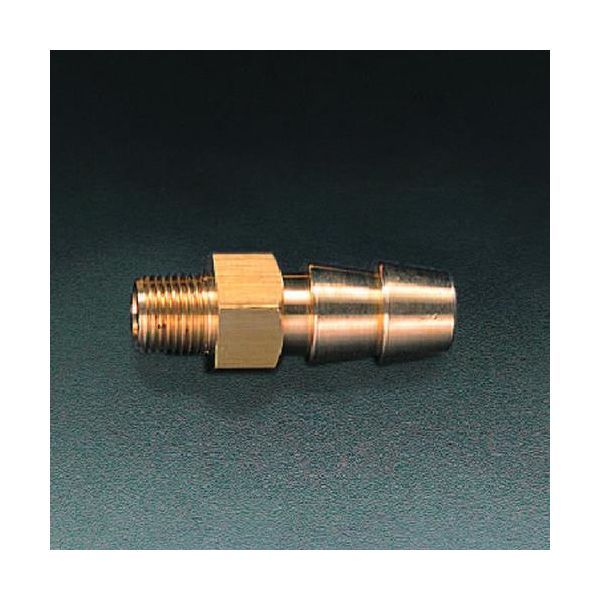 ●材質…真鍮●適合ホース内径※…11mm●取付ねじ…R（PT）1/8”●入数…1個●タケノコ径…12.5mm●使用圧力…1.0MPa●金型用●※適合ホース内径はホース材質により多少誤差が生じます。