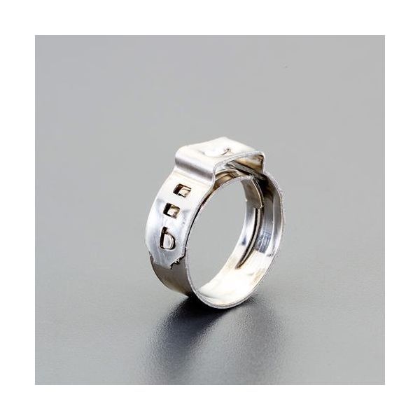 ●適合ホース径(mm)…9.6〜11.3●材質…AISI304 ●バンド幅(mm)…5●バンド厚…0.5mm●入数…10個●EA463PE-10のホースバンド用プライヤーでカシメて締付けてください。