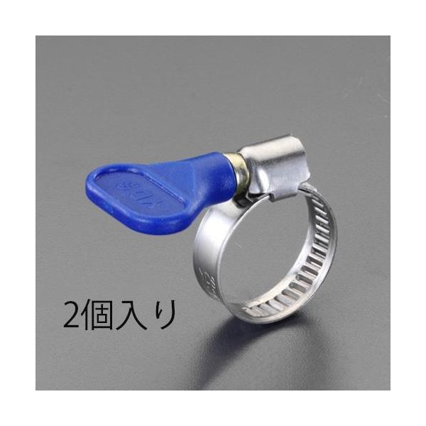 ●適合ホース径(mm)…80〜100●色…青●材質…430SS●バンド幅(mm)…9●バンド厚…0.6●入数…2個●手締で簡単にクランプができるハンドル付
