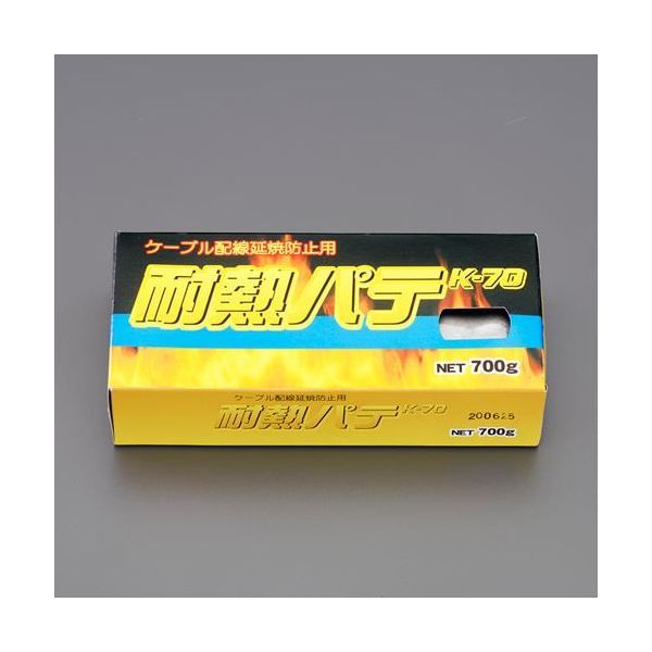●内容量…700g●色…灰●耐熱温度…約1000℃●成分…ポリオレフィン樹脂無機充填材その他●総重量…700g●使用温度範囲…約1000℃●高温、耐熱を要する箇所の穴埋め、充填補修に●非硬化タイプ