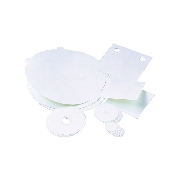 【商品説明】【特徴】密度が低く、ろ過速度の速い濾紙で高粘稠液の、ろ過に適しています。●厚さ1mmの標準的な粘稠液用濾紙です。【仕様】品名：No.63●質量（g/m2）：350●厚さ（mm）：1●濾水時間（s）：26●破裂強さ（kPa）：19...