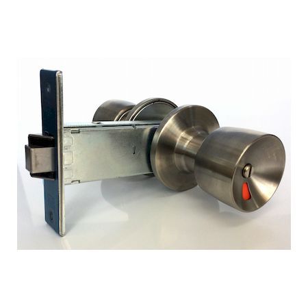 【商品説明】●インテグラル錠　Gシリーズ●仕様：表示錠（エマーシル付）●バックセット：100mm●フロントサイズ：H100mm×W25mm●握玉（ノブ）：E型●勝手：左右、内外共通●取付可能扉厚：25mm以上〜33mm未満●室内側：ノブ（サ...