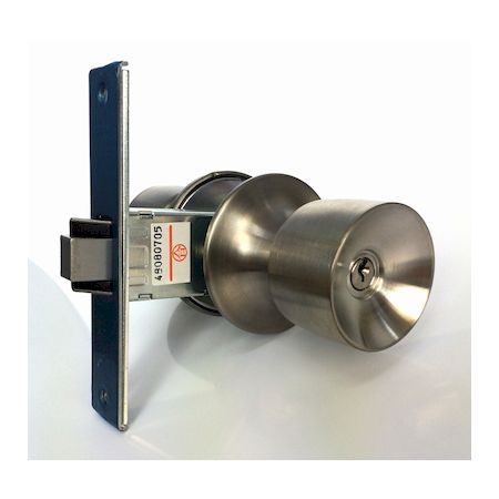 【商品説明】●インテグラル錠　Gシリーズ●仕様：玄関錠●バックセット：64mm●フロントサイズ：H130mm×W25mm（No．8フロント）●握玉（ノブ）：N型●勝手：左右、内外共通●シリンダー：SP5本ピン●取付可能扉厚：33mm以上〜4...