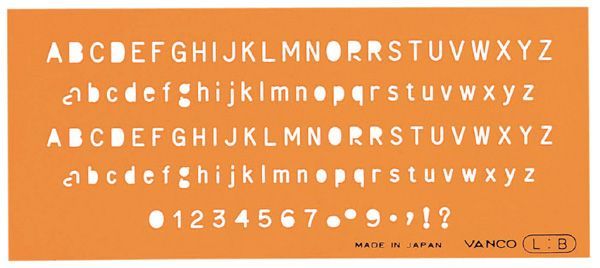 【商品説明】●製図用テンプレート定規●色：オレンジ、両つや●材質：アクリル樹脂●ペンシルアローワンス0.5mm