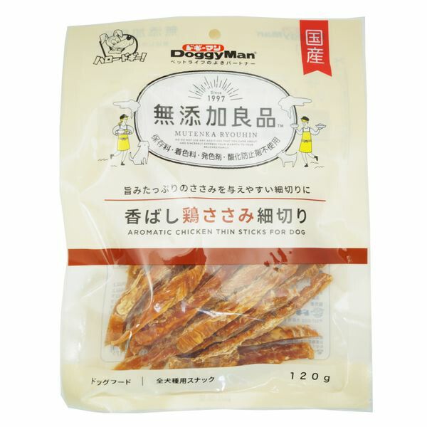 【商品説明】●保存料・着色料・発色剤・酸化防止剤を使用しない無添加良品品質。●鶏肉の中で最も低脂肪な鶏ささみをじっくりと乾燥させることで素材本来のおいしさをそのままとじ込めました。●噛むごとに鶏ささみのおいしさがおくちいっぱいに広がり、愛犬...