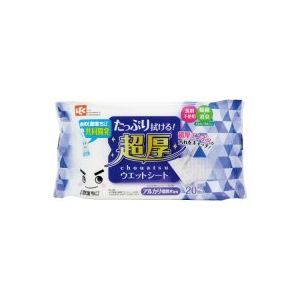 【商品説明】水の激落ち超厚ウエットシート20枚
