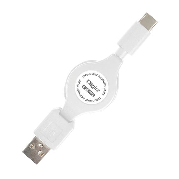 【商品説明】コンパクトな巻き取りタイプ。Type-C端子搭載のスマートフォン・タブレットで使用可能。iPhone、iPadなどiOS機器ではご使用になれません。PCやUSB充電器・モバイルバッテリーに接続して、スマートフォンやタブレットへの...