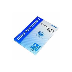 【商品説明】●ラミネートフィルムA4判用●入数：100枚●厚み：100ミクロン