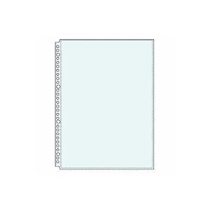 【商品説明】●透明度バツグンの替えリーフです。●材質：PP・100マイクロメートル厚●本体サイズ：横234×縦309mm●仕様：A4−L・30穴・1段●2穴・4穴にも対応●ポケット内寸：横219×縦305mm●ポケット差込方向：上辺●入数：10枚