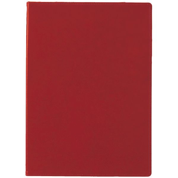 【商品説明】●規格：A4判 E型（二つ折りの表紙付き）●本体サイズ：縦320×横230×背幅12mm●収容枚数：コピー用紙10枚程度●表・裏地材質：PU●便利なペンホルダー付き。●高級感のある合皮製。●本体のオモテ面とウラ面の生地の色が、濃...