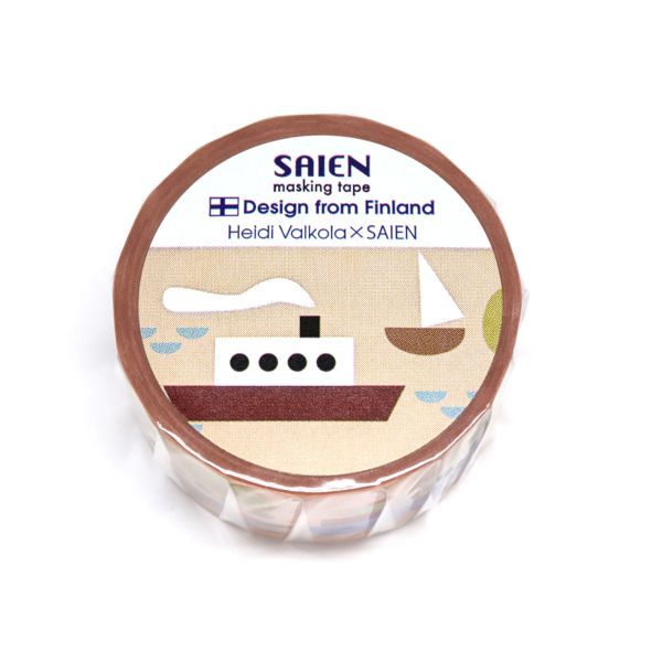 【商品説明】●Design　from　Finland　Heidi　Valkola×SAIEN●SAIEN×海外イラストレーターとのコラボレーション作品、第一弾。●フィンランドのイラストレーター、ヘイディ・ヴァルコラさんがデザインした手に取る...