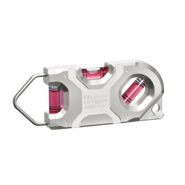 【商品説明】●特徴●アルミ削り出しプレミアムシリーズ●カラビナ対応大型シャックル付き●45°付で法勾配の測定に大変便利です●通常より3倍の長強力磁石付き●測定基準面がV溝付きでパイプ等の測定ができます●仕様、規格●気泡管カラー　レッド●サイ...