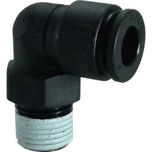 千代田通商メーカーお問い合わせ：043-445-5481【仕様】●接続口径：R1/8●適合チューブ外径D(mm)：6●六角対辺(mm)：12●使用圧力：1MPa(空気)、0.3MPa(水)●使用流体：空気、水【仕様2】●流体温度：-5〜60...