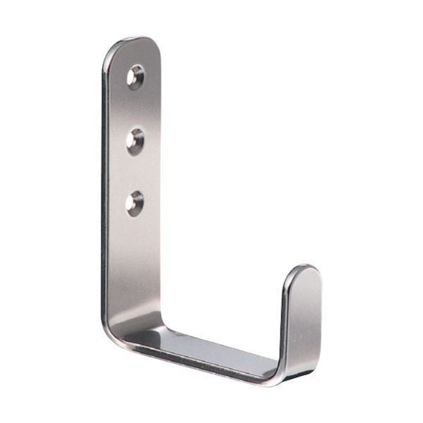 【商品説明】【特長】●多用途に使用できるステンレス製フックです。【用途】●各種施設、工場内設備、作業現場に。【仕様】●吊下荷重(N/kgf)：5●A(mm)：28●D(mm)：20●H(mm)：80●L(mm)：106●厚さ(mm)：4●取...