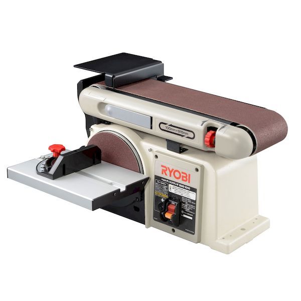 【商品説明】●木材、非鉄金属の研削・粗削り・バリ取り。●集じん機を併用すれば、粉じんのない作業ができます。【商品スペック】●仕様:据置型●サイズ(mm):長さ450×幅210×高さ290●ベルト寸法 幅×周長(mm):100×915●ベルト...