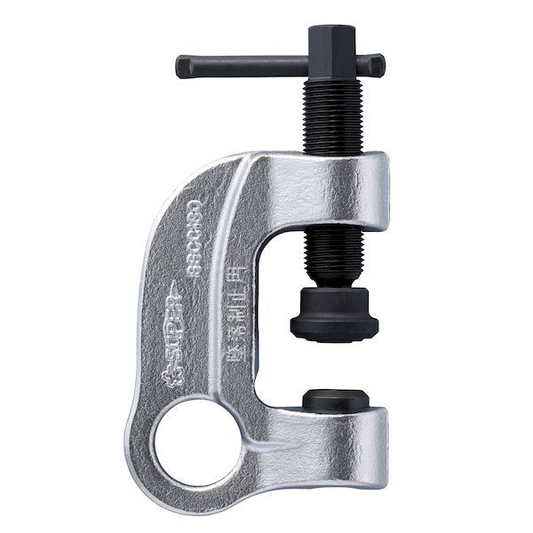 【商品説明】●スクリューとカムとパッドにより、作業中の振動等に対してもクランプははずれにくい機構。●ロープ(命綱)の引張力の増加に比例して、カムが傾いて接面が大きくなり、より強くグリップ。●最適な熱処理により、強靭で耐久性は抜群。●小型・軽...