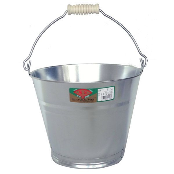 【商品説明】●本体は衝撃や寒さに強い亜鉛鉄板（1級品）。●底は特殊巻き締め工法で水漏れ無し。●底輪付きで耐久性に優れています。●耳は内側から副板を使用した”二重耳”で曲がったり、折れたりしません。●容量：6L●口径：258mm●底径：167...