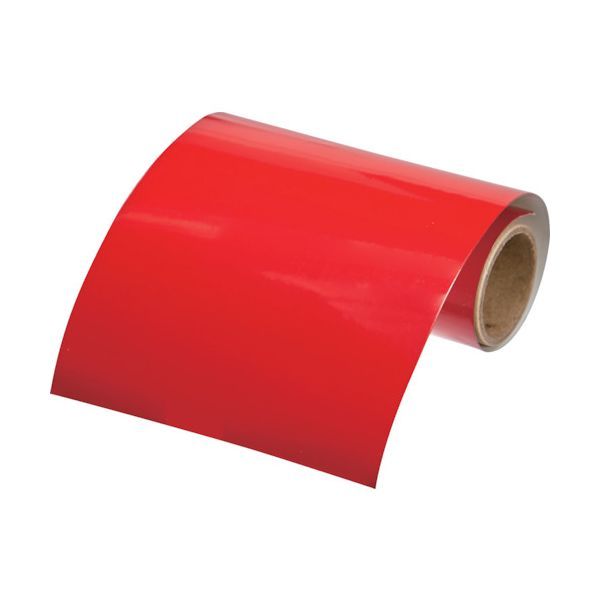 【商品説明】【特長】●耐水性、対候性、耐熱性、耐寒性、耐薬品性に優れた配管識別用のテープです。●耐久性に優れた50ミクロン厚のアルミ箔を使用しています。【用途】●配管内物質の識別に。【仕様】●色：赤●幅(mm)：100●長さ(m)：1●厚さ...