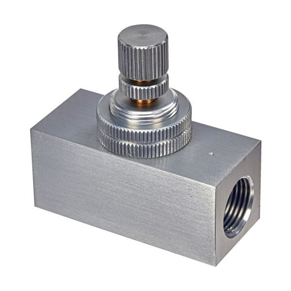 【商品説明】【特長】●小型アクチュエータ用流量調整付のスピードコントローラです。●メーターイン・メーターアウトとして使用できます。【仕様】●接続口径：Rc1/4●使用圧力(MPa)：0〜1●使用流体：空気●流体温度(℃)：5〜60【材質／仕...