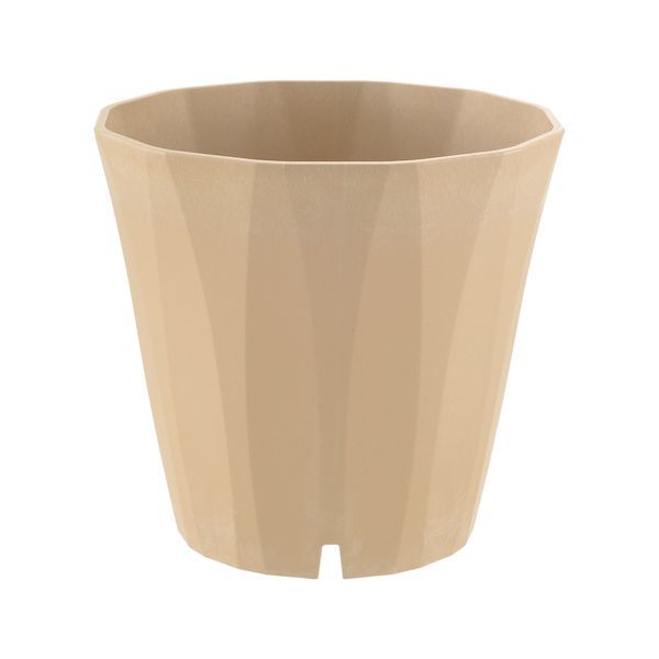 【商品説明】●石油由来樹脂を削減して地球にやさしく石灰石が主原料の鉢です。●ストーン調の外観がグリーンを美しく引き立たせます。●リビング用の中・大型観葉植物の栽培に適しています。●しっかりした重量があり、倒れにくい形状なので安定感があります。