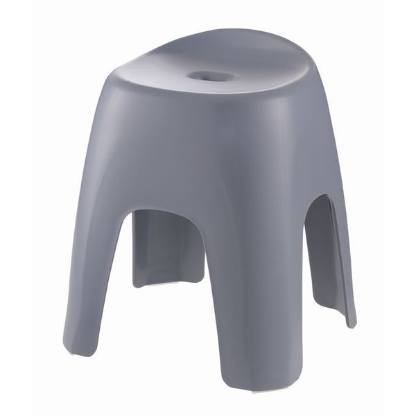 【商品説明】●銀イオン配合で抗菌加工 ●空気が4方向から流れるので湿気がこもりません ●背もたれがあり、安定感抜群 ●座面高：約40cm ●材質：ポリプロピレン、他