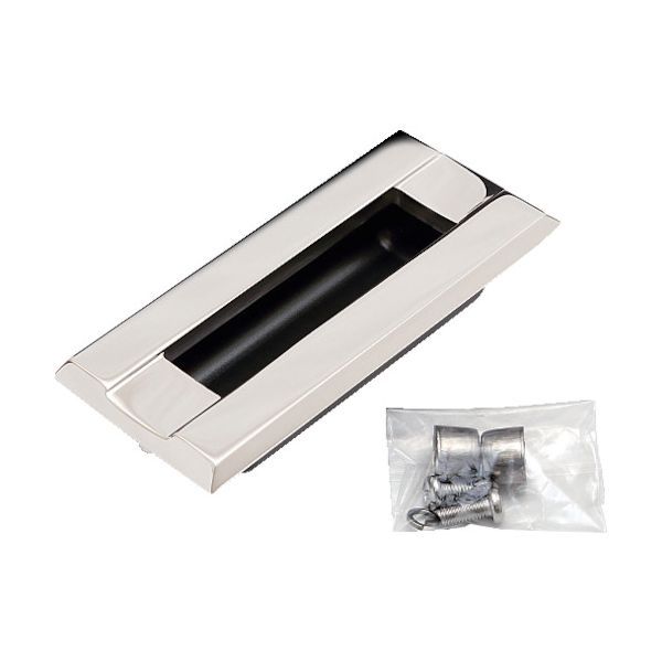 【商品説明】【特長】●両側に手掛かりがあるのでメンテナンス扉や装置のカバー、引戸の開閉に便利です。●手に触れる内側は肉厚で角も丸いので、指に負担がかかりにくいデザインです。●HH-UD156型はSEMI規格に準拠しています。●（SEMIS8...