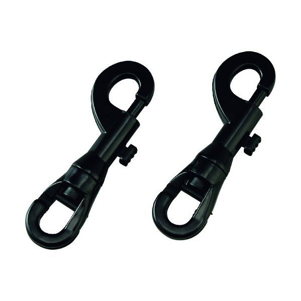 【商品説明】【特長】●プラスチックチェーンの連結やスタンドへの取り付けに簡単・便利です。【用途】●プラスチックチェーンの連結等に。【仕様】●色：黒●外径寸法(mm)：99×10×12●全長(m)：99【仕様2】●セット商品：2個1組【材質／...