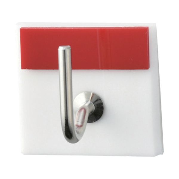 【商品説明】【特長】●色のラインナップが豊富なので鍵の管理などに最適です。【用途】●鍵の管理に。【仕様】●縦(mm)：30●横(mm)：33●色：赤●サイズ：縦30mm×横33mm(キーハンガー1R)●厚さ(mm)：5【仕様2】●取付方法：...