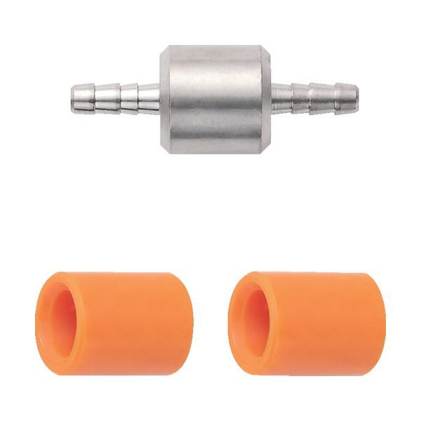 【商品説明】【特長】●ポリウレタンチューブ専用の継手です。●タケノコ部にチューブとスリーブを挿入するだけで使用できます。●小型で軽量ですので配管スペースを取りません。● ニッケルメッキ処理されていますので錆の心配はありません。【用途】●ポリ...