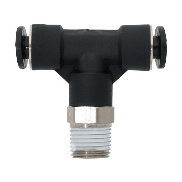 【商品説明】【特長】●金属部には無電解ニッケルメッキを施しています。●R（PT） ネジには、ネジサイズが一目で判別できる R（PT） ネジ別の色シールが塗布されています。●チューブの取り出し方向に合わせてボディの位置決めができます。●エルボ...