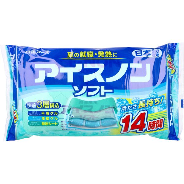 【商品説明】【用途】頭部の冷却【成分】水、プロピレングリコール、ゲル化剤、防腐剤【使用方法】・冷凍庫内に水平に置き、10時間以上冷却してから、お手持ちのタオル等を巻いて使用してください。その際、表示面が頭部にあたるようにしてください。※冷凍...