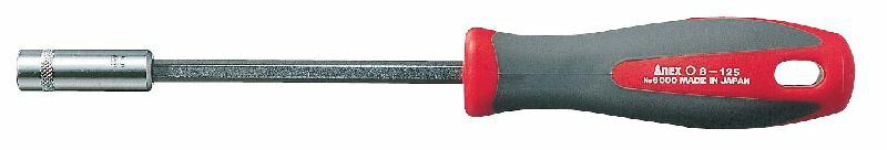 【仕様】 ●先端サイズ：対辺12mm六角●全長×軸長×ハンドル径（mm）:270x150x35 【特長】4962485012182