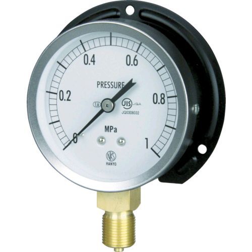 長野計器メーカーお問い合わせ：0120-10-8790【特長】●ブルドン管の弾性変形（動き）を指針に伝える構造の圧力計で、構造が簡単なため、取り扱いが容易です。●JIS B 7505-1規格品です。【仕様】●圧力レンジ(MPa)：0.0〜2...