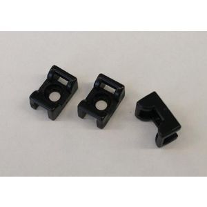 ●入数：100個/袋●寸法Amm：17.8/寸法Bmm：11.8●φD：4.5●色：黒●材質：66ナイロン●屋外使用●耐候グレード●使用温度：-40℃〜85℃●インシュロックタイと併用して、配線を固定するアクセサリです。インシュロックタイは...