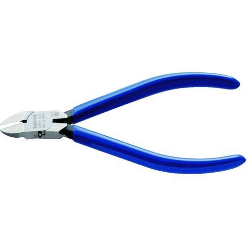 スリーピークスメーカーお問い合わせ：0256-33-0571【特長】●刃角度22°で、狭い場所へ入りやすいです。●シャープな切れ味を持続します。【用途】●プラスチック成形業。【仕様】●全長(mm)：125●切断能力(mm)樹脂：φ3【仕様2...