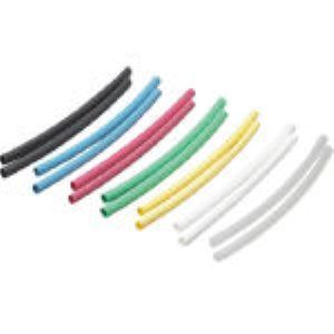 【特長】●熱収縮チューブを無駄の出ない少量パックにしました。●黒、青、赤、緑、黄、白、透明の各色の組み合わせになっています。●機器内配線の絶縁や保護、端末処理、識別に最適です。柔軟性および難燃性に優れています。【仕様】●適合電線(mm[[の...