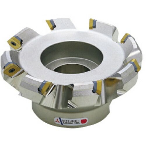 三菱マテリアル　工具メーカーお問い合わせ：0120-34-4159【特長】●カッタボディは特殊合金鋼の採用により高温強度が高く、特殊表面処理により耐腐食性が向上しました。●簡単・高精度にチップクランプができるスクリューオン方式を採用。●独自...