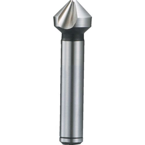 【特長】●母材にコバルトハイス鋼を採用し、耐摩耗性・耐熱性に優れています。●3枚刃の採用により切り粉の排出性がよく、綺麗な仕上がりです。【用途】●被削材:鉄・鋳物・ステンレス。●面取り。●バリ取り。●さら座ぐり。【仕様】●有効刃径(mm)：...