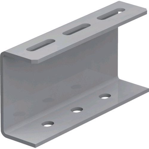 【特長】●プレスフォーミングで高精度です。●丈夫で美麗な表面処理加工が施されています。【用途】●配管の固定、ブラケット同士の連結。【仕様】●長さ(mm)：200●幅(mm)：100×50●厚さ(mm)：4.5●A(mm)：45●B(mm)：...