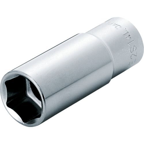 前田金属工業メーカーお問い合わせ：06-6973-9735【特長】●ボルトが突き出したナットを回すのに最適です。●深い箇所のナットにも最適です。【仕様】●対辺寸法(mm)：14●差込角(mm)：6.35●全長(mm)：51【仕様2】●差し込...