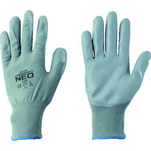 アトムメーカーお問い合わせ：0846-26-0021【特長】●優れたグリップ力を発揮します。●特殊なニトリルコーティングにより、水や油に濡れた状態でもしっかりグリップします。【用途】●機械部品・精密機械の組み立て作業。【仕様】●色：グレー●...