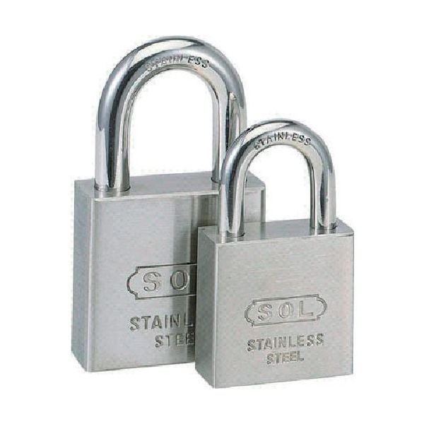 清水メーカーお問い合わせ：06-6723-1971【特長】●本体、ツルおよび内部のスプリングはステンレスを使用していますので、真鍮製と比べて強度と耐久性がさらに優れています。●1つの鍵で同一番号の鍵をあけることができ、鍵の集中管理が行なえま...