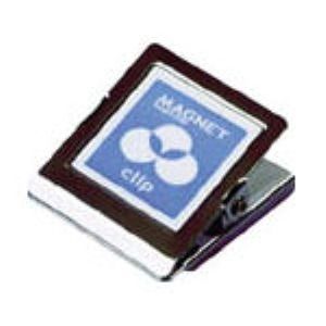 【特長】●強力なスチール製マグネットクリップです。●厚みのある書類や冊子などをとめられます。【仕様】●縦×横(mm):45×50●保持枚数(A4コピー紙)(枚):120【材質／仕上】●本体:スチール4535627109103