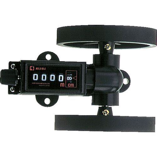 古里精機製作所メーカーお問い合わせ：0428-85-2421【特長】●車輪3回転で1メートルを表示します。●布、紙、ビニール、鉄板などあらゆる物を計測するカウンターです。【仕様】●測定範囲：10cm〜999.9m●車輪径(mm)：106.2...