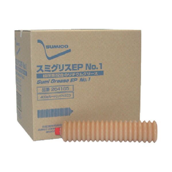 【特長】●耐熱性、耐水性、せん断性などに優れる汎用性の高いリチウムグリスに、極圧剤（EP剤）を配合し、焼付防止性を高めた鉱物油ベースのグリスです。【用途】●車両、建機などで高荷重の軸受、摺動部、ピン、ギアに。【仕様】●ちょう度：No.1●色...