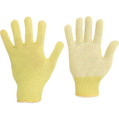 ミドリ安全メーカーお問い合わせ：048-989-3177【特長】●切創抵抗を有し、高強力、耐熱性に優れています。●薄手タイプです。●手のひらに塩ビのすべり止め加工を施しています。【用途】●自動車関連、金属加工作業、土木・建設作業、清掃作業。...