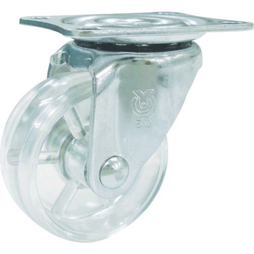 ユーエイキャスターメーカーお問い合わせ：06-6747-5618【特長】●始動抵抗が軽く、使いやすいキャスターです。●床面を汚しにくいポリカーボネート製キャスターです。●車輪カラーバリエーションを用途に応じて使い分けることができます。【用途...