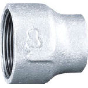 【用途】●水・油・蒸気・ガス用。【仕様】●呼び径(A):40×32●呼び径(B):1 1/2×1 1/4●L(mm):52【仕様2】●JIS B2301規格品【材質／仕上】●可鍛鋳鉄(マレアブル鋳鉄)(FCMB)